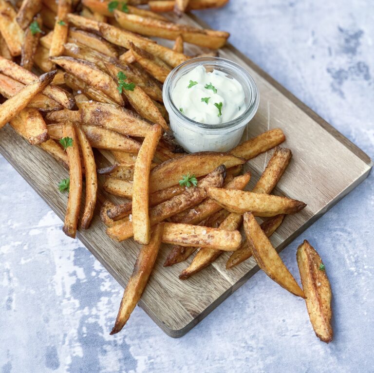 Sprøde pomfritter med krydderier | Bellasmadunivers.dk